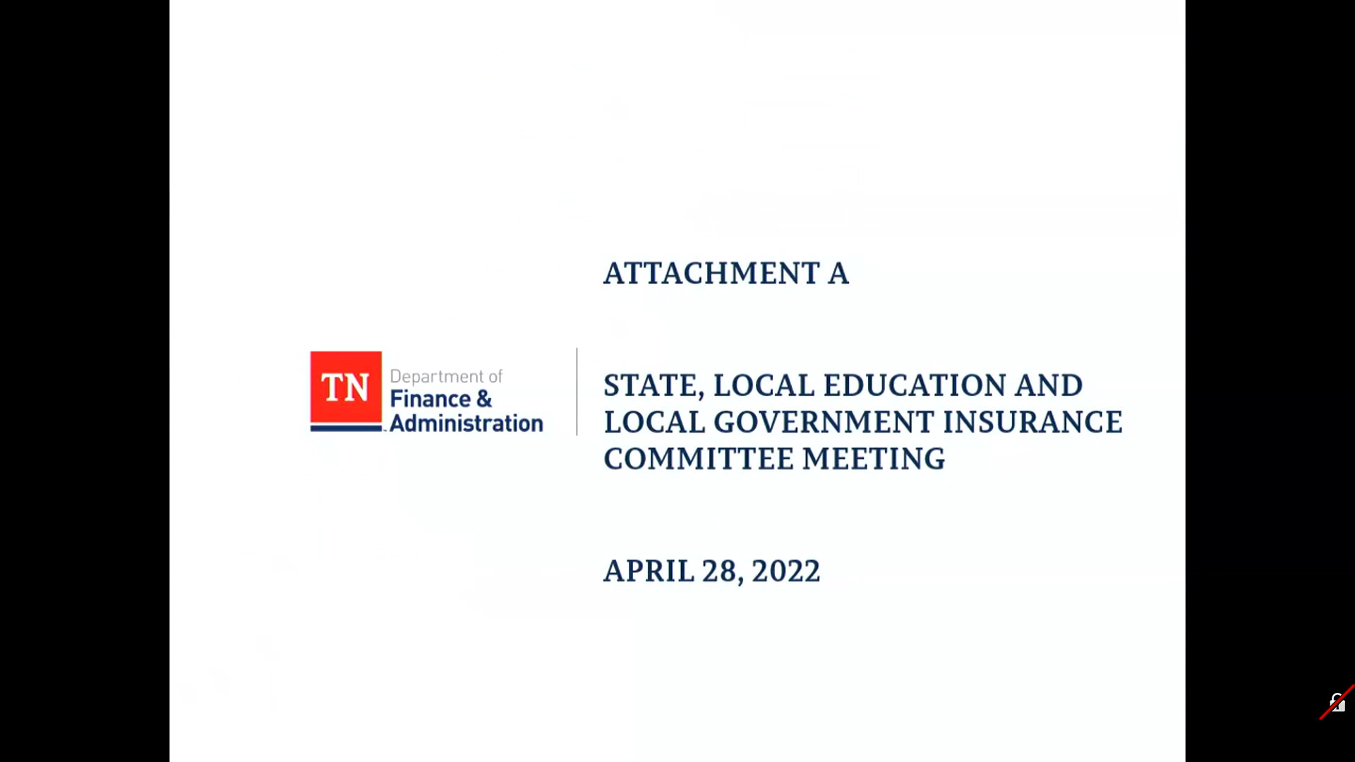 State, Local Education and Local Government Insurance Committee ...